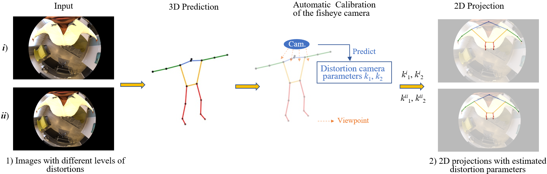 Automatic Calibration of the Fisheye Camera for Egocentric 3D Human ...